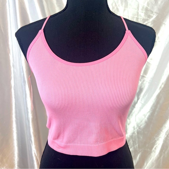Colsie | Intimates & Sleepwear | Closie Pink Ribbed Knit Bralette Nwt ...